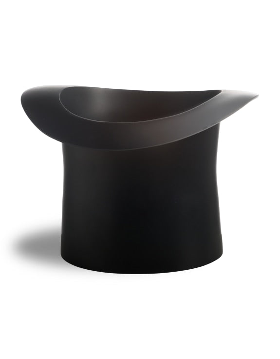 Matt Black Aluminium Top Hat Ice Bucket – Black Sheep Interiors
